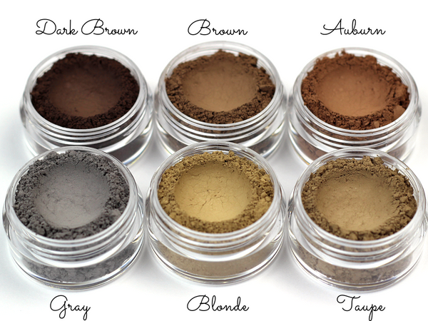 "Auburn" - Mineral Eyebrow Powder – Etherealle